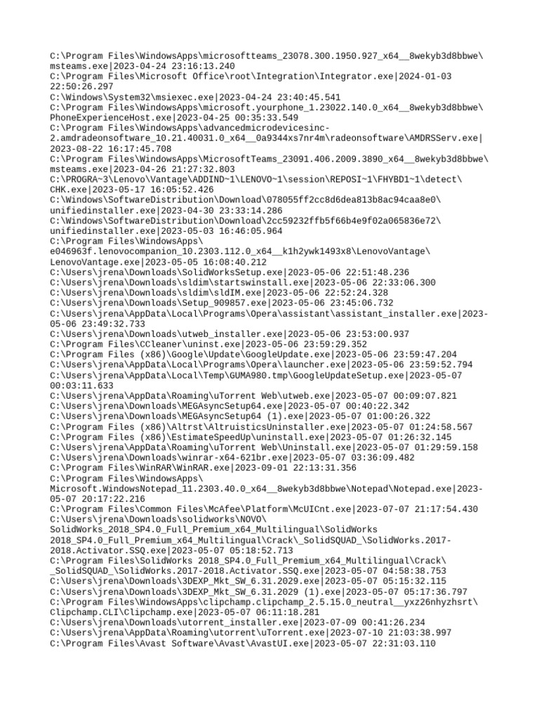 PcaAppLaunchDic | PDF | Microsoft Windows | Installation (Computer Programs)