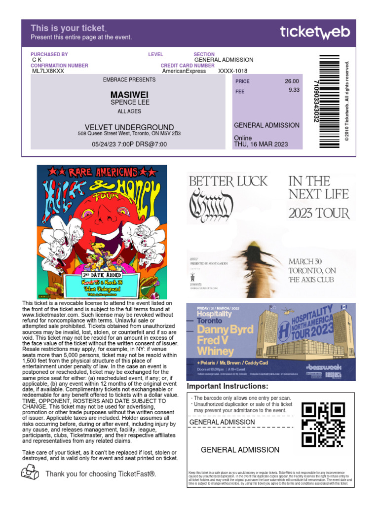E Ticket Document | PDF