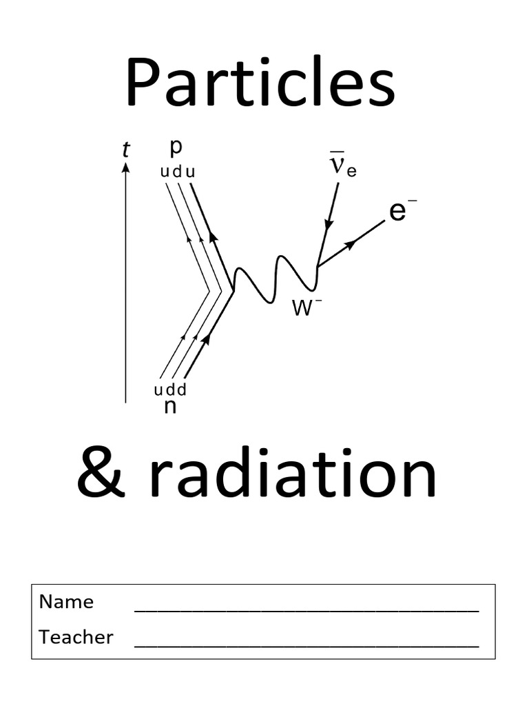 3.2 Particles and Radiation | PDF
