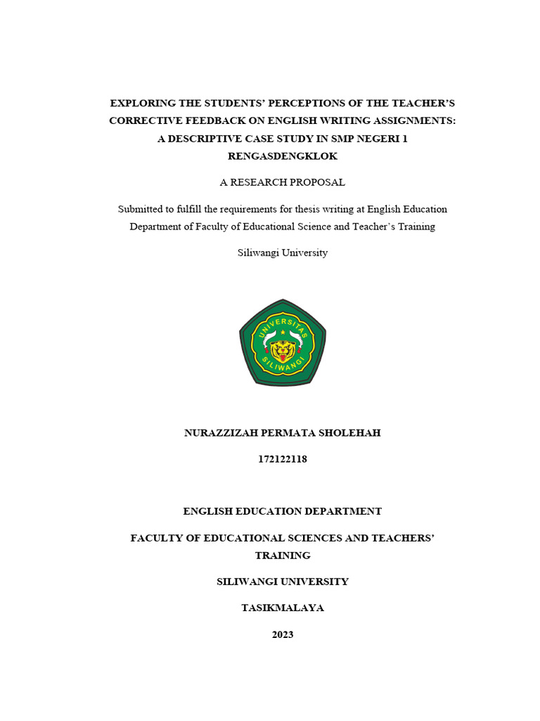 Rev_1 - Proposal Azizah | PDF