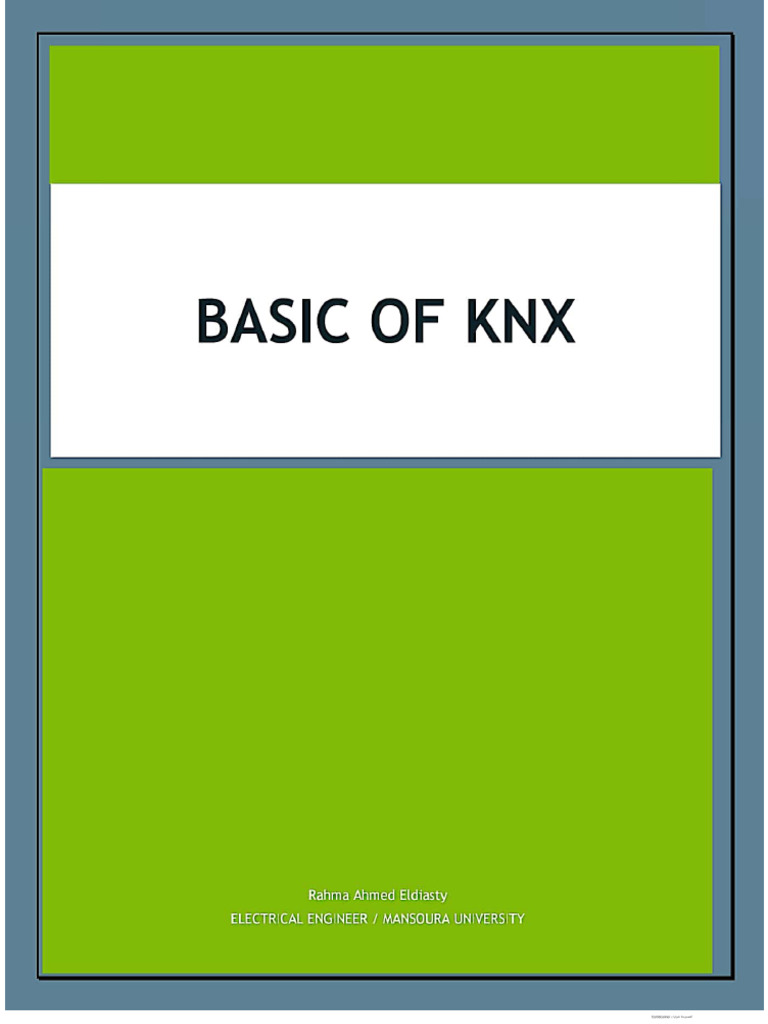 Basic of KNX | PDF