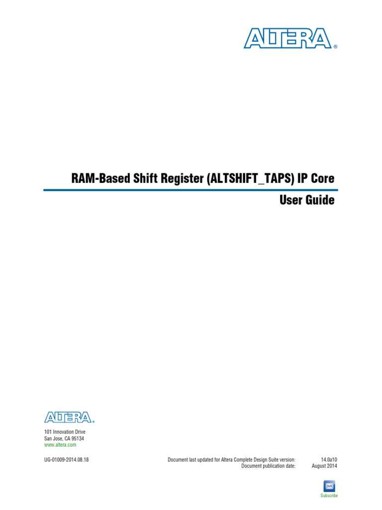 Ug Shift Register Ram Based | PDF | Hardware Description Language | Parameter (Computer Programming)