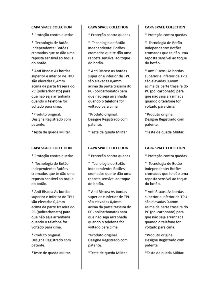 Capa Space Colection | PDF
