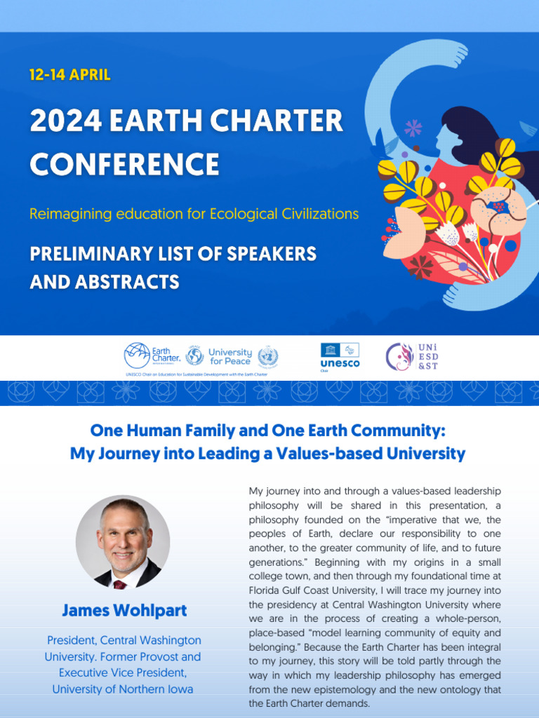 ECI Conference 2024 Speakers and Abstracts | PDF