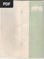 Elna Elnita Sewing Machine Instruction Manual | PDF | Sewing Machine | Sewing
