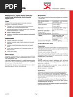 Nitomortar TC2000 Epoxy Sealing Compound | PDF