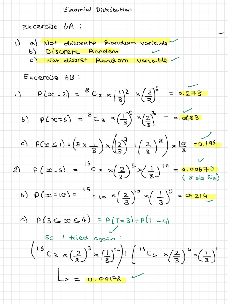 Binomial Modelling | PDF | Statistical Theory | Applied Mathematics