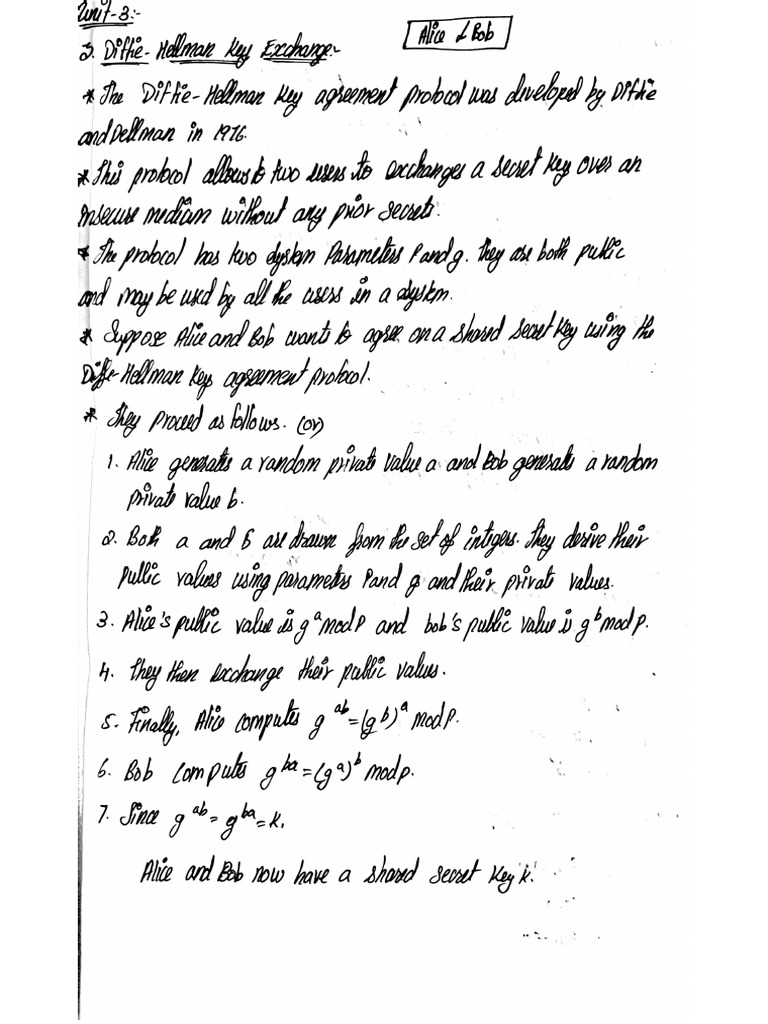 What Is Diffie Hellman Key Exchange