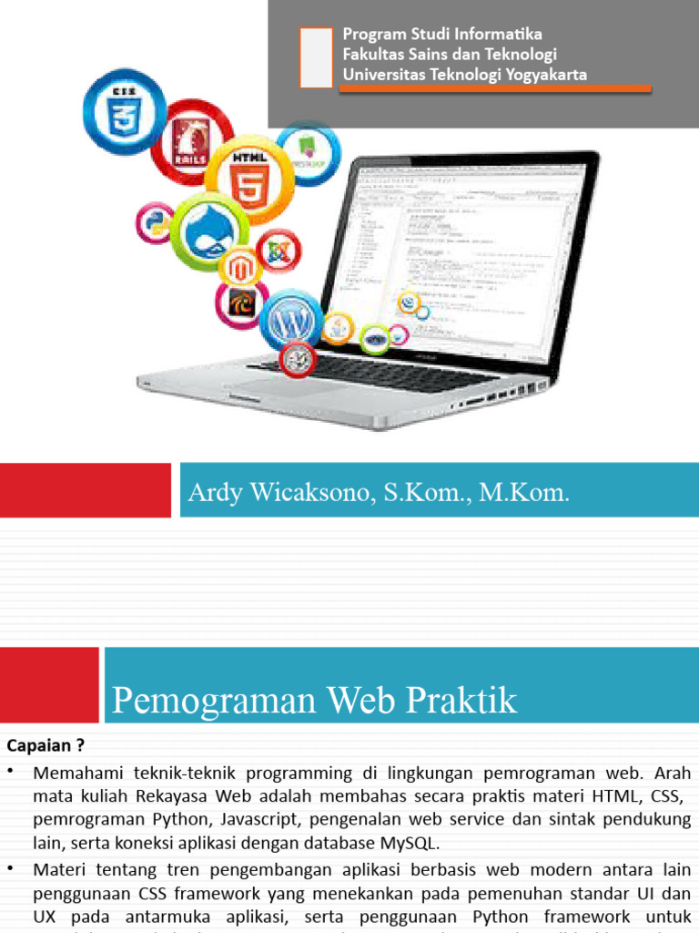 Pengenalan Pemrograman Web Modern | PDF | Komputer