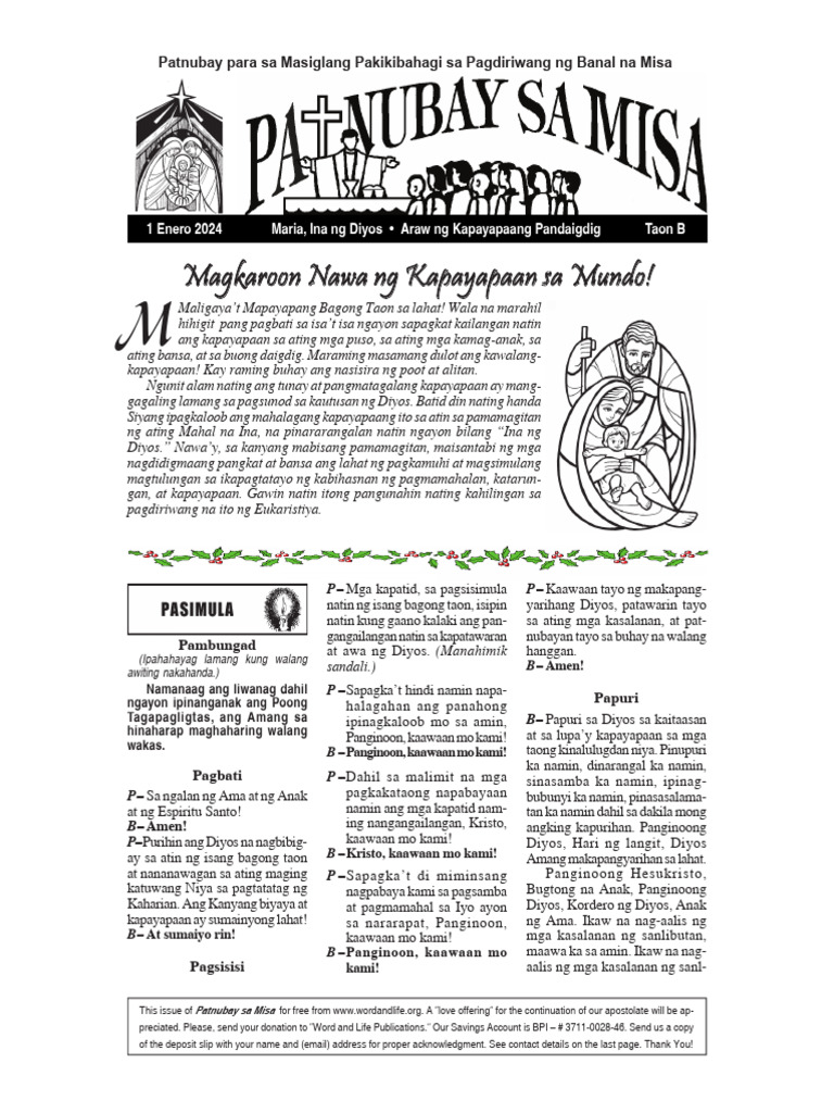 PSM Maria Ina | PDF