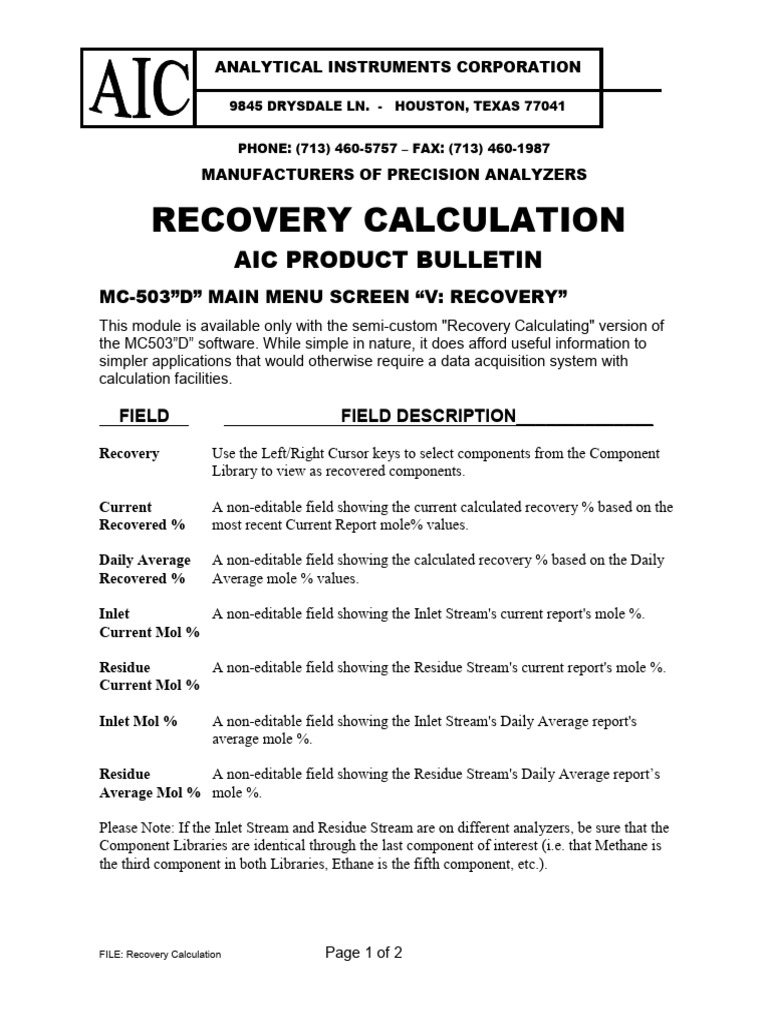 Recovery Program | PDF | Science & Mathematics | Computers