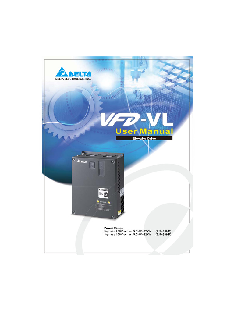 Delta VFD VL Manual | PDF