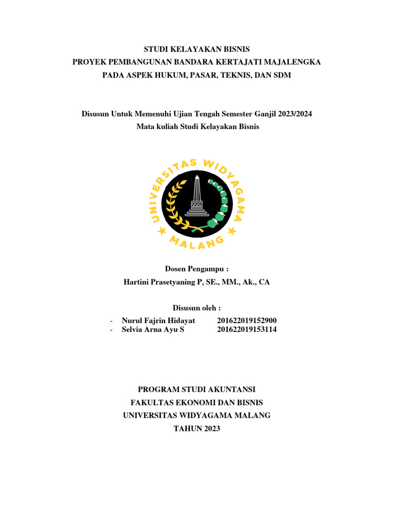 Uts SKB Bandara Kertajati | PDF