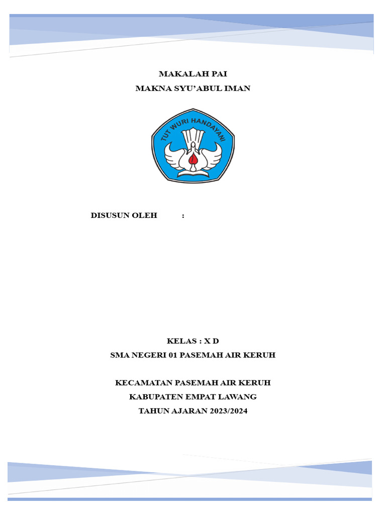 Makalah Pai | PDF