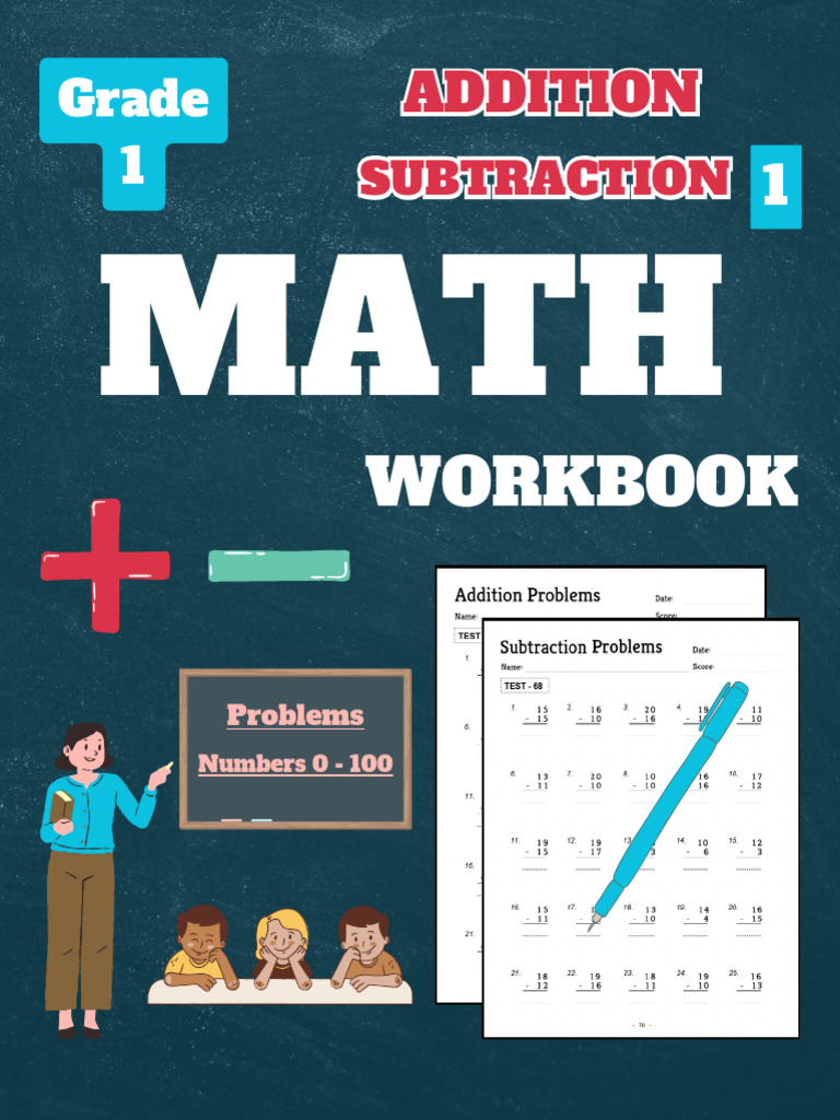 Grade 1 Math Workbook: Addition & Subtraction | PDF