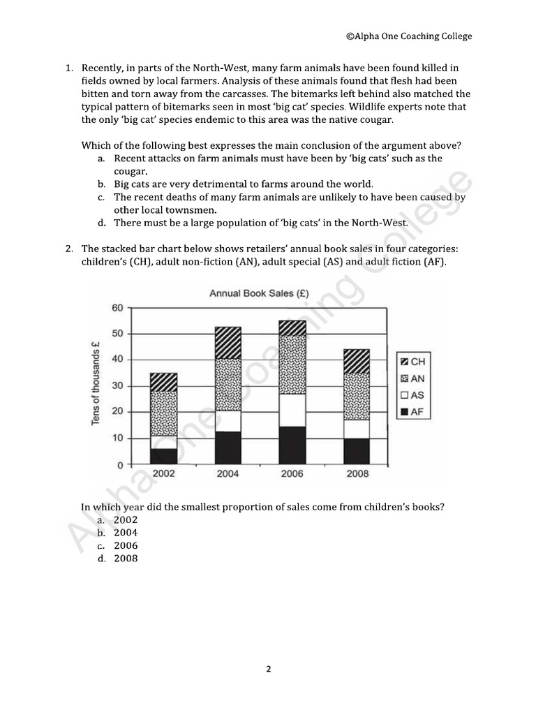 Selective Thinking Skills October Challenge | PDF