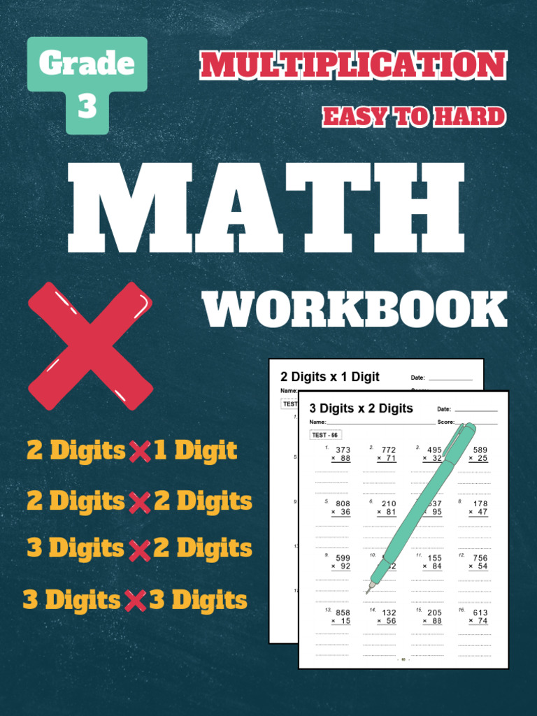 Multiplication Workbook Grade 3 | PDF