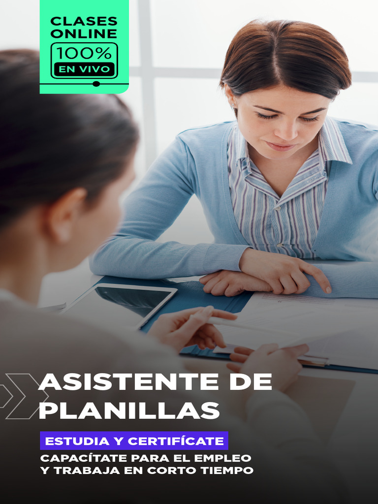 Brochure - Asistente de Planillas | PDF