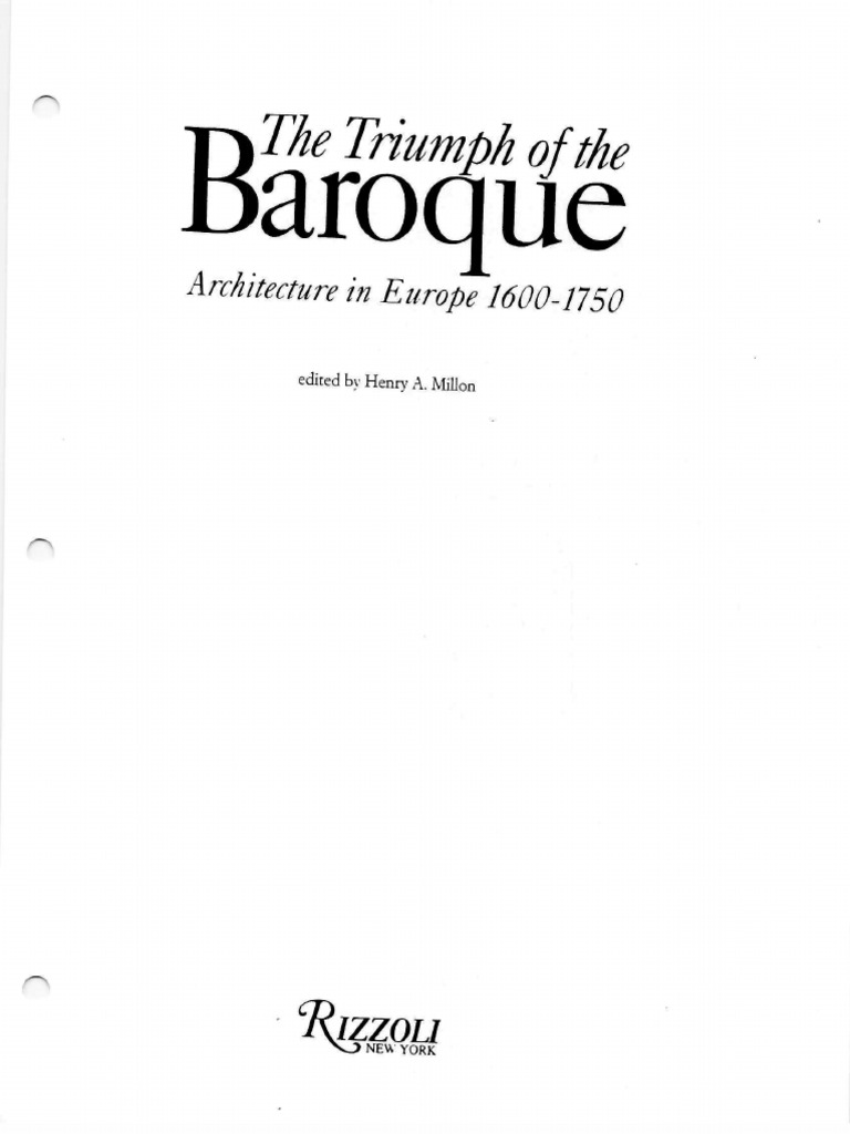 Millon Henry - Triumph of The Baroque - Arch in Europe | PDF