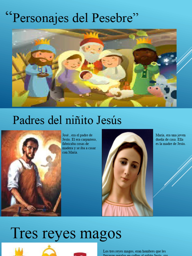 Personajes Del Pesebre | PDF