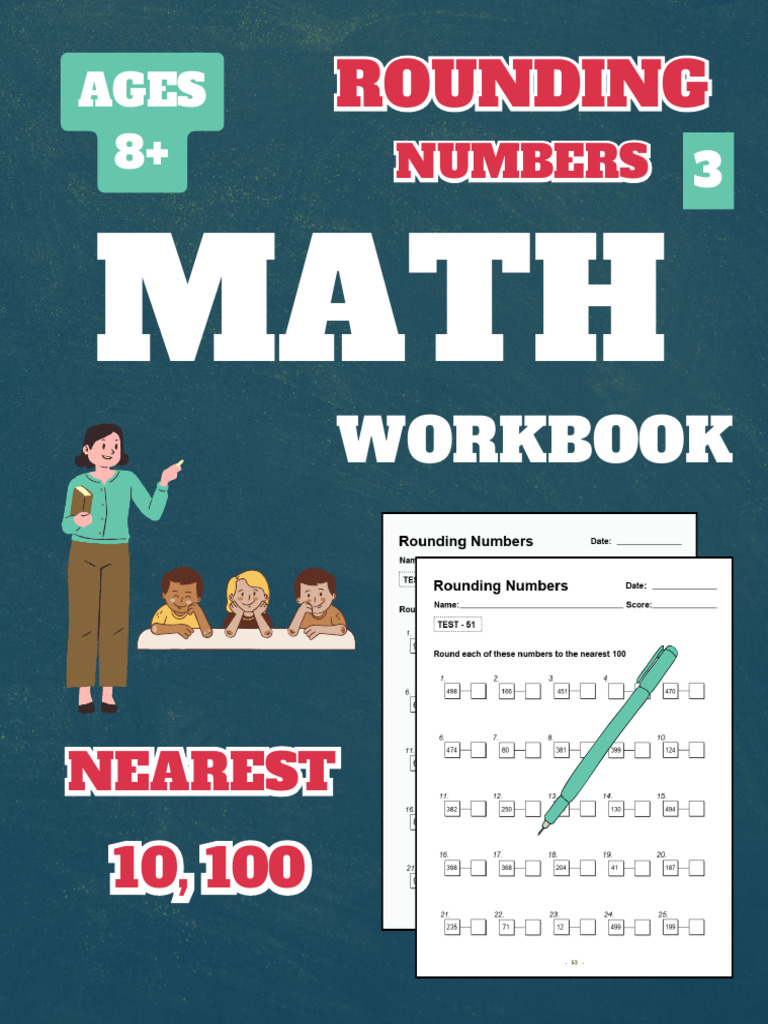 Rounding Numbers Workbook, VOL. 3 | PDF