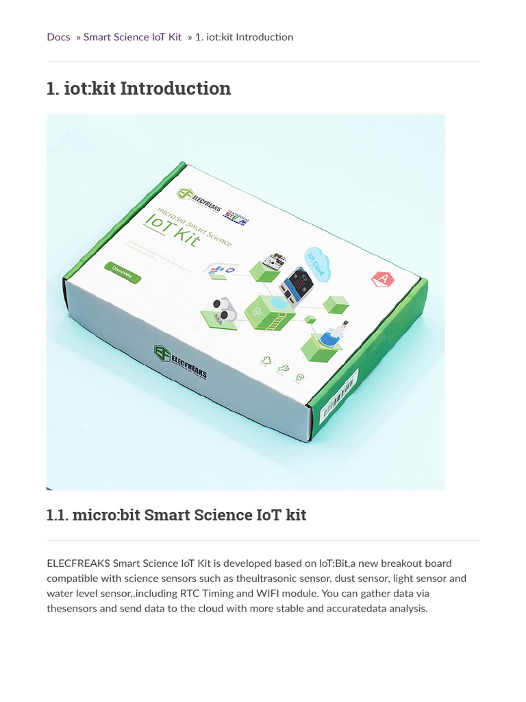 Proyectos Con Microbit e IoT | PDF | Computers