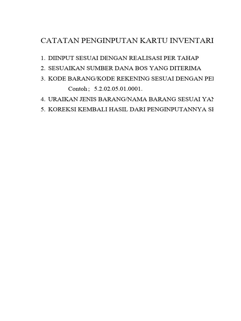 Format Laporan KIB B 2023 | PDF