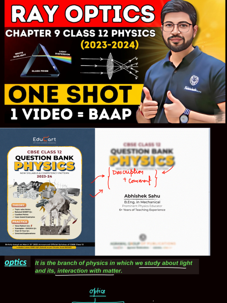 Ray Optics (2023-24) | PDF