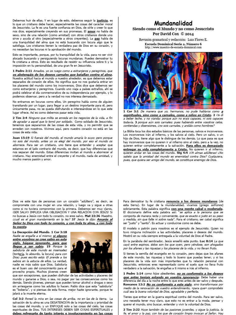 Mundanalidad | PDF