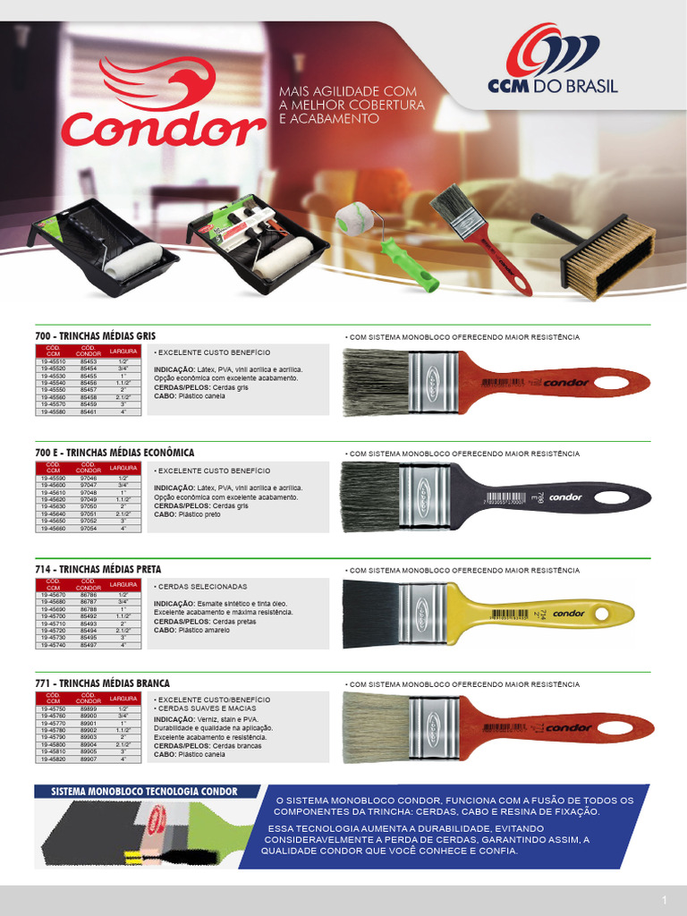 Condor Pinceis | PDF