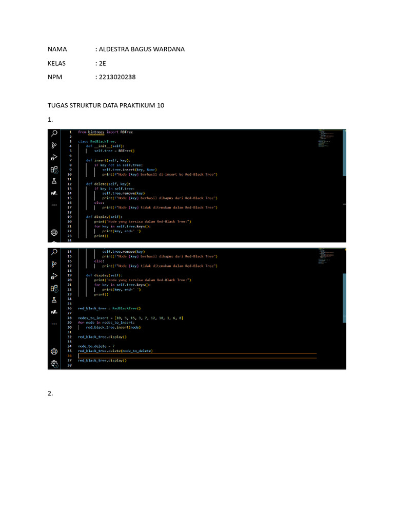 Struk Dat Prak 10 | PDF