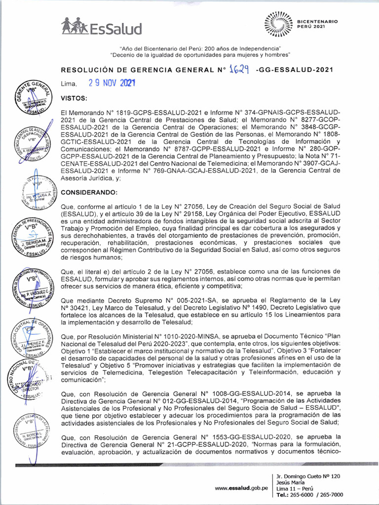 Telesalud en Ipress | PDF