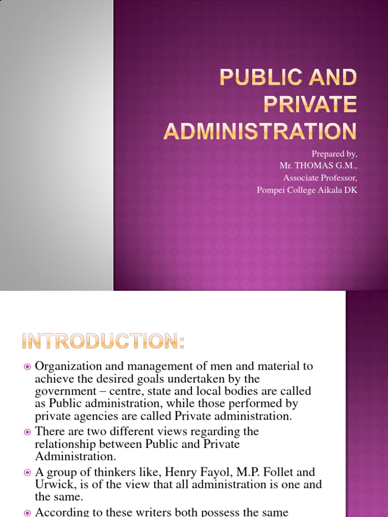 Public And Private Administration Pdf Public Administration Monopoly