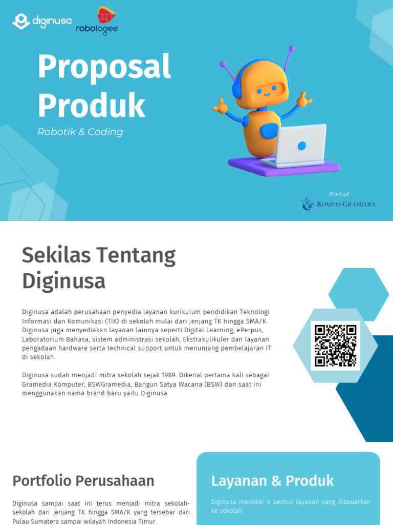 Proposal Ekstrakulikuler Coding & Robotik | PDF