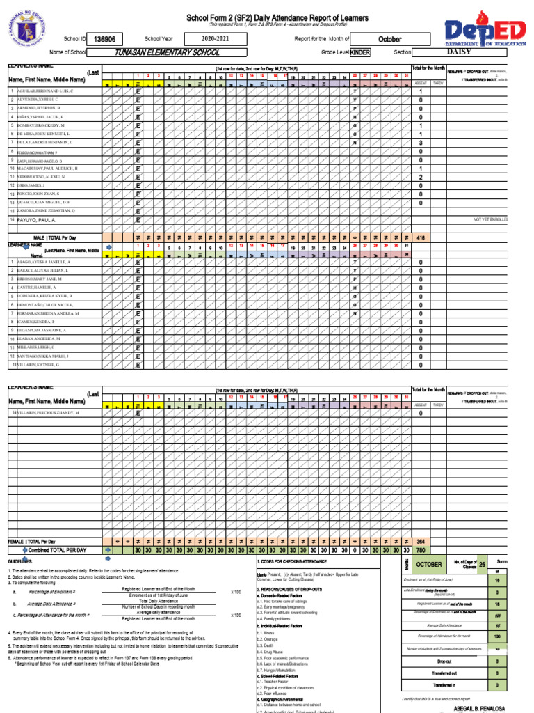 SF2 Sampaguita Daisy March | PDF
