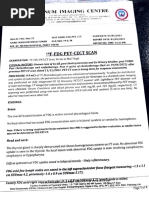 PET Scan Report Format Example Sample Template Drlogy Lab Report | PDF ...