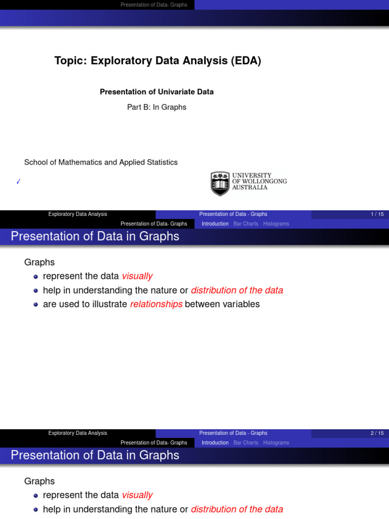 11 - Graphs ANNOTATED | PDF | Histogram | Chart