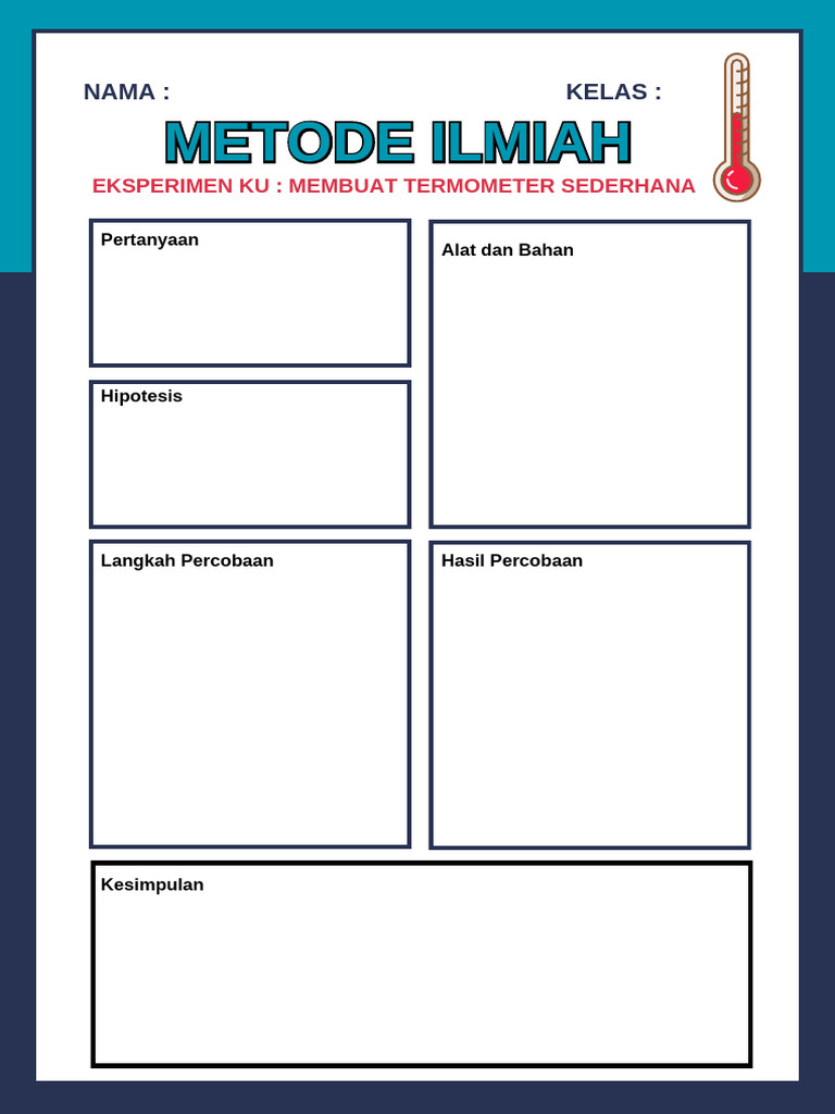 LKPD Termometer Sederhana IND | PDF