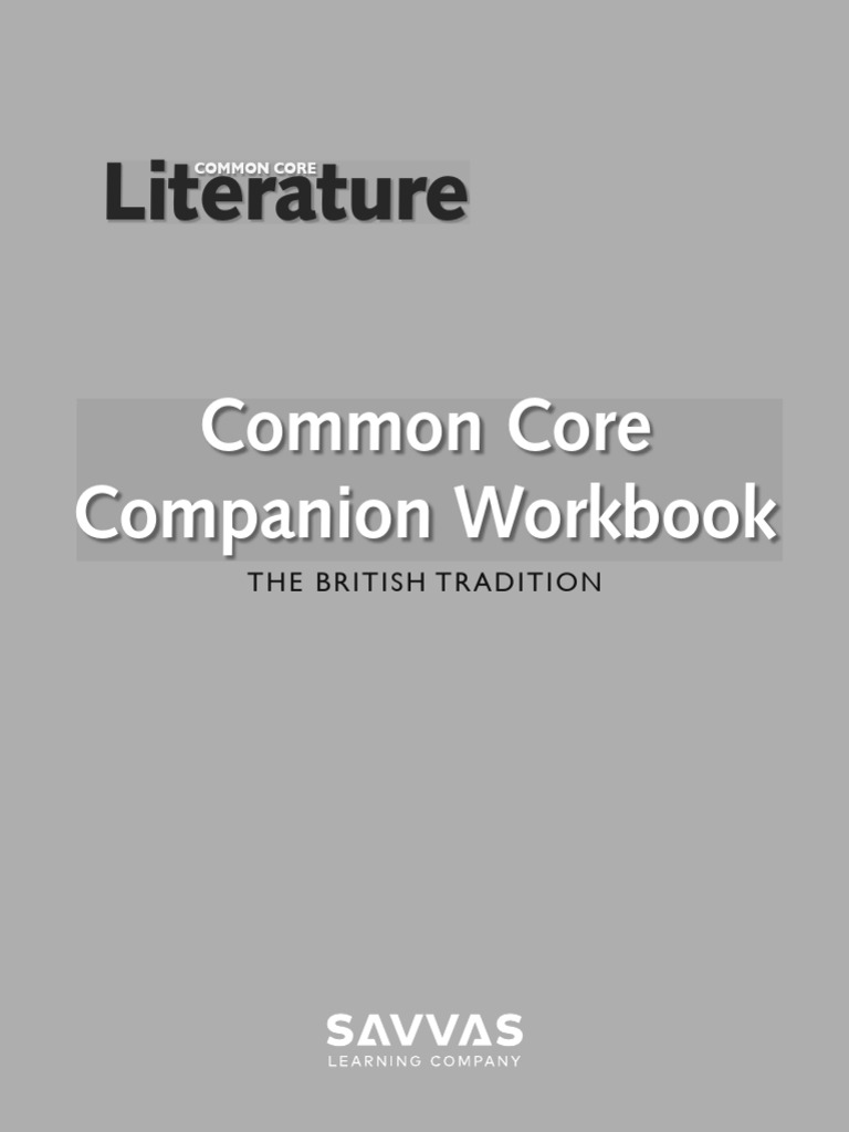 Grade 12 Common Core Companion Workbook PDF | PDF | Narrative | Information