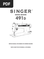Singer 9020 Sewing Machine Manual | PDF | Sewing Machine | Seam (Sewing)