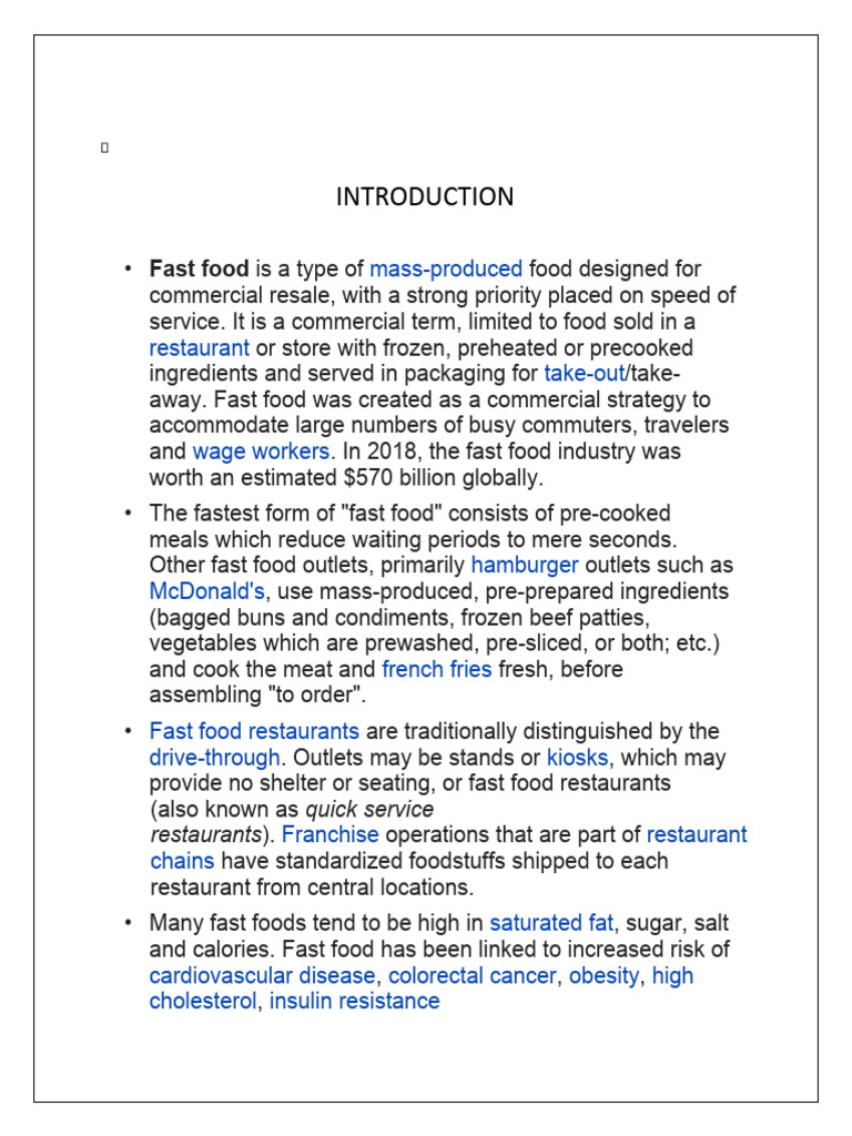 GOKUL NARAYANAN. | PDF | Fast Food | Hamburgers