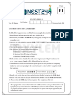 Ddcet 2024 Exam Question Paper | PDF | Salt (Chemistry) | Physical ...