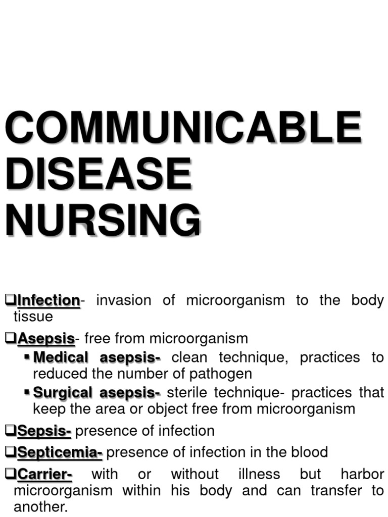 Communicable Disease | PDF | Infection | Hepatitis