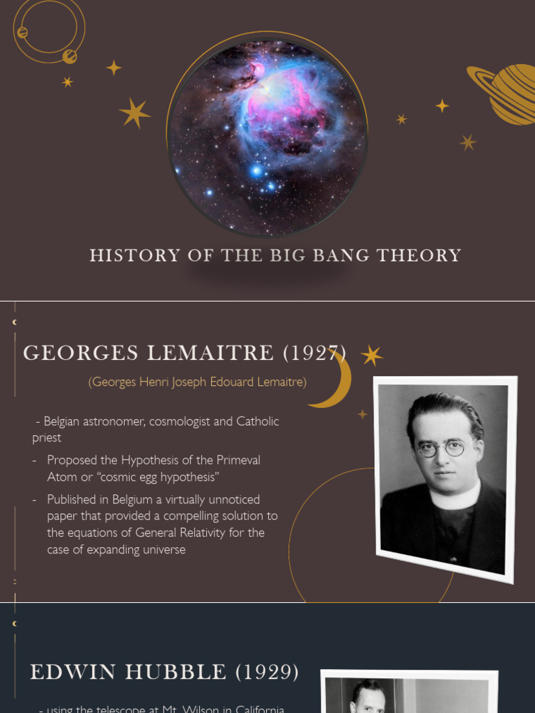 History of The Big Bang Theory | PDF
