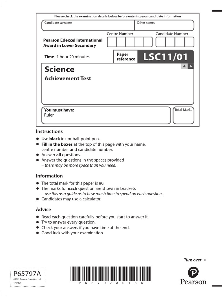 Edexcel June 2021 Question Paper | PDF