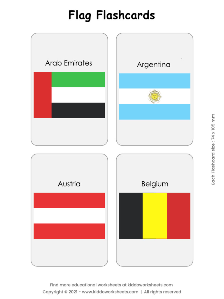 Flag Flashcards | PDF