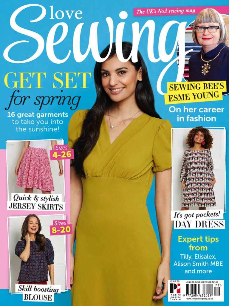 Love Sewing Issue 79 (Love Sewing) (Z-Library) | PDF | Sewing | Embroidery