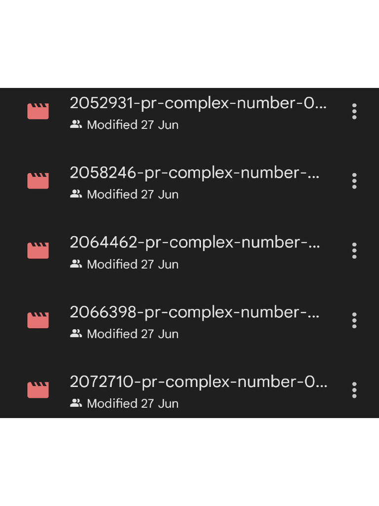 Complex Sequence | PDF