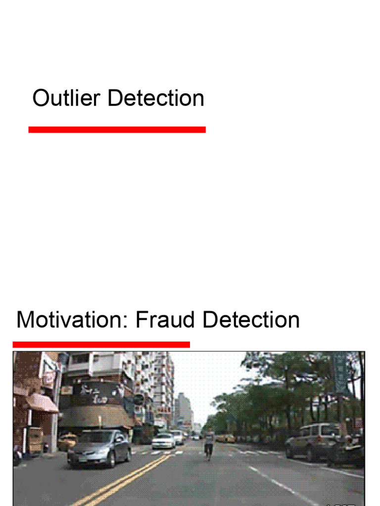 Outlier Detection | PDF | Outlier | Cluster Analysis
