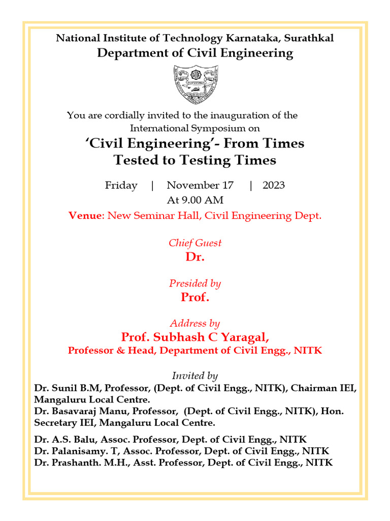 Symposium Invitation | PDF